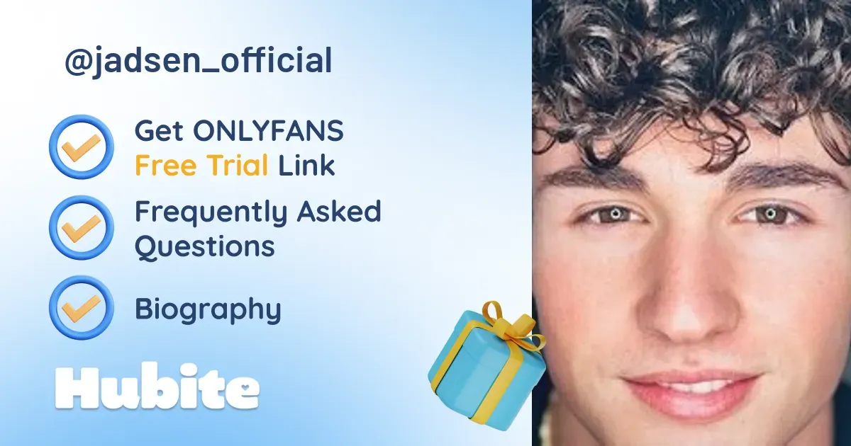 🥇 Jadsen onlyfans Model ️ Polls and Fans Reviews, Photo History & Pics