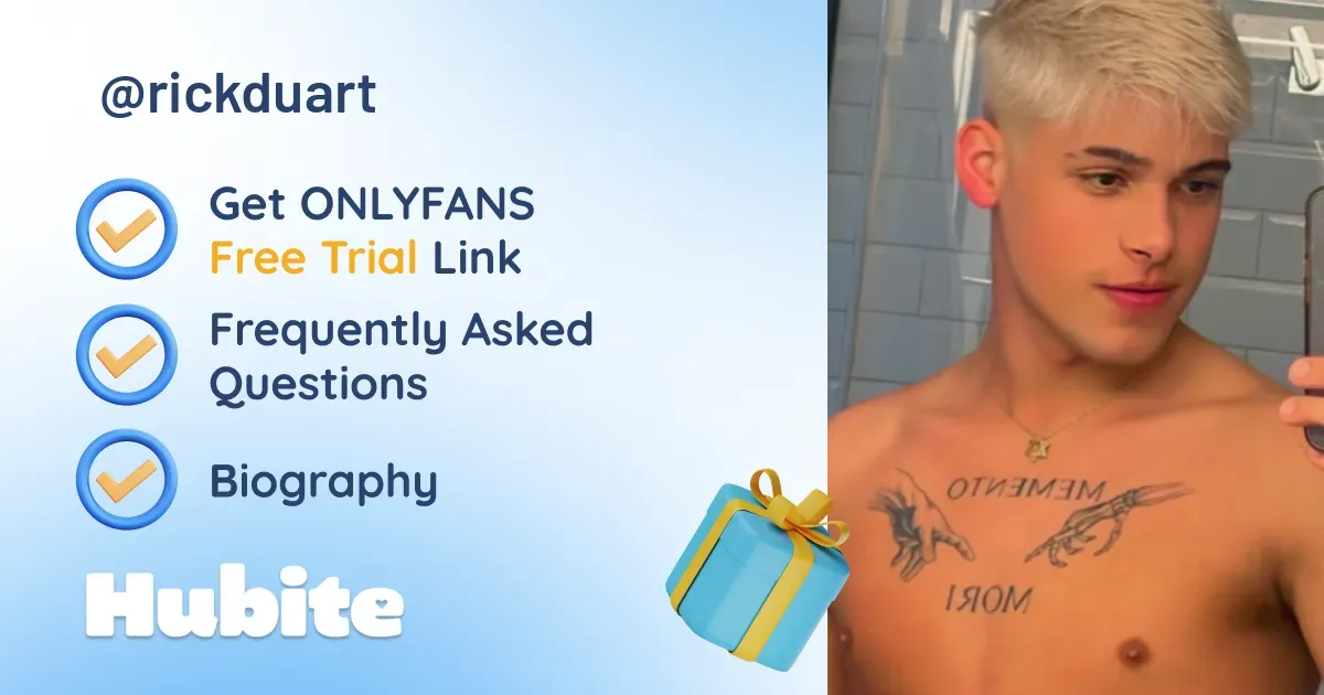 🥇 Rick Duart O Baby onlyfans Model ️ Polls and Fans Reviews, Photo ...